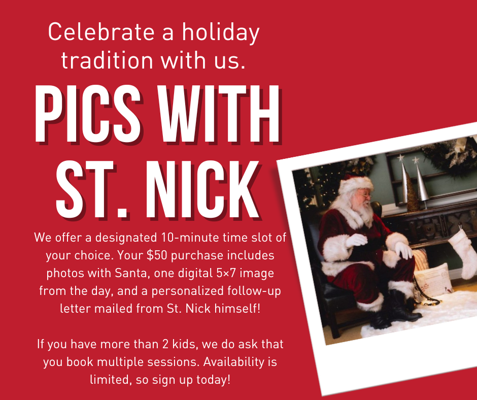 Pics with St. Nick - Junior League of Kansas City, MO